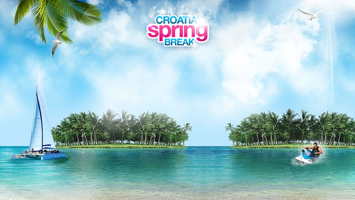 Spring Break Kroatien 2019 Zrce Novalja! Günstig buchen!